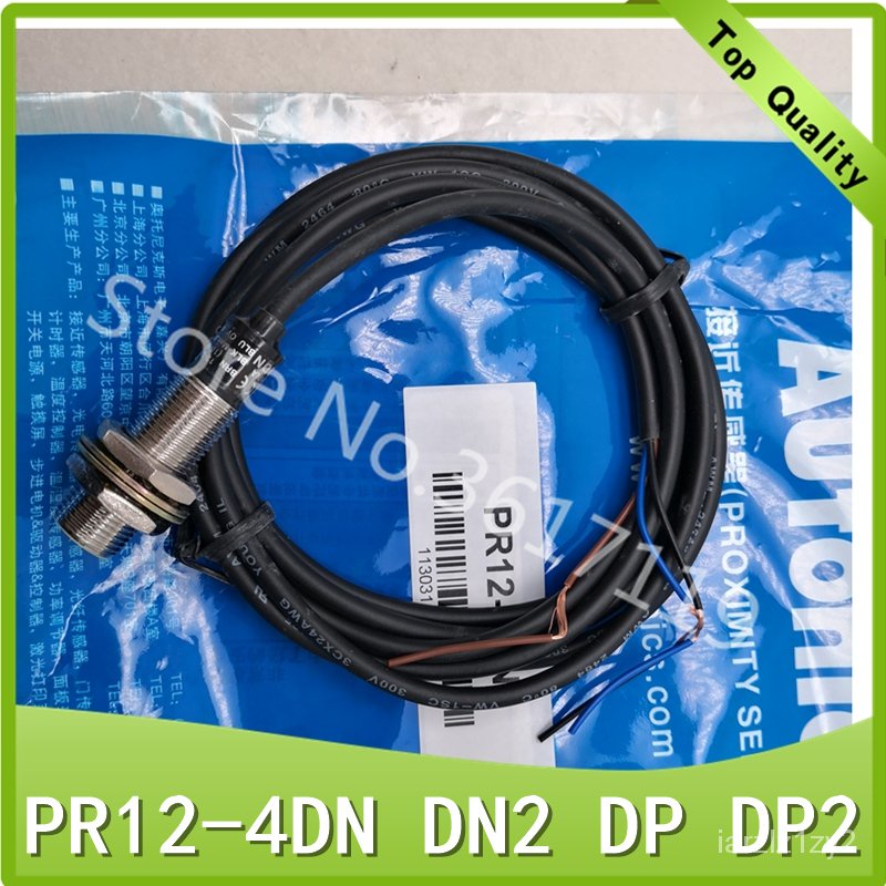 Jual &PR12-4DN cylindrical proximity switch sensor NPN PNP dc three ...
