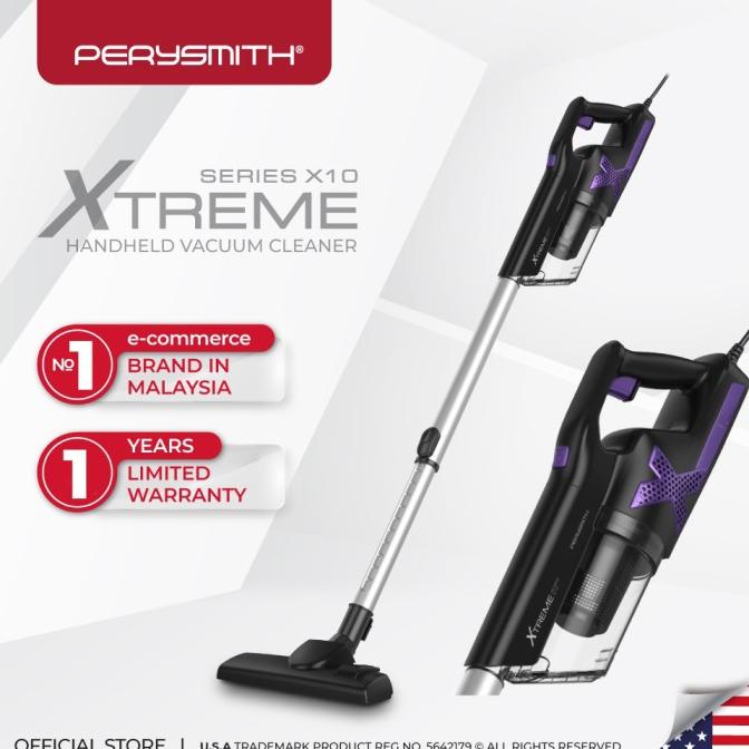 Jual PerySmith X10 Handheld Vacuum Cleaner Home Penyedot Debu 19500PA ...