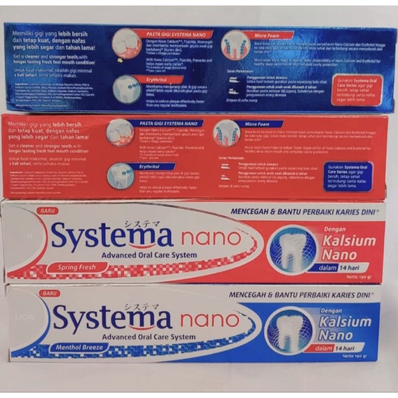 Jual SYSTEMA-ODOL-KALSIUM-NANO(PEPSODENT) | Shopee Indonesia