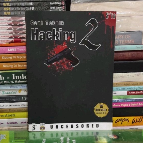 Jual Buku Original Seni Teknik Hacking 2 UNCENSORED S'to Bekas tanpa CD-ROM | Shopee Indonesia