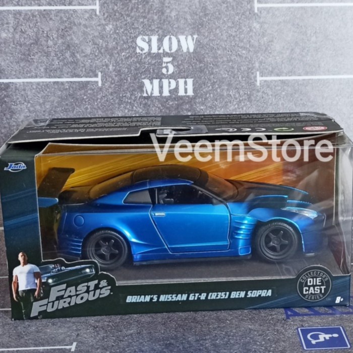 Jual Die Cast 1:32 Nissan Skyline Gtr Bryan Oconnors Fast And Furious ...