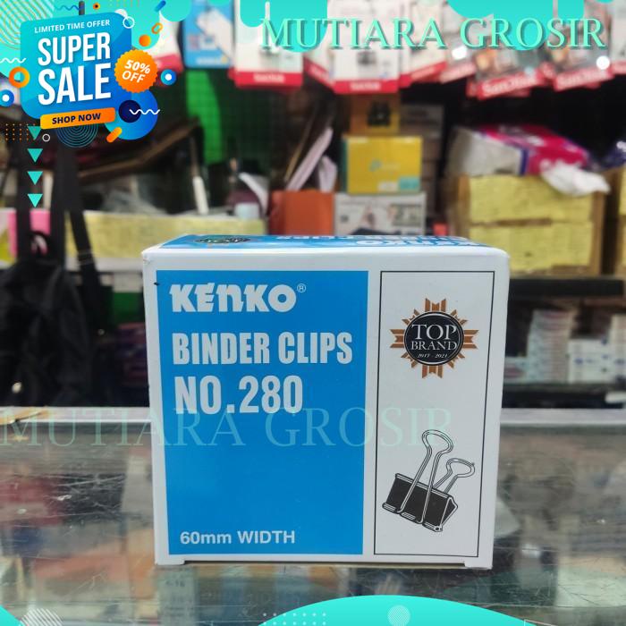 Jual BINDER CLIPS 280 KENKO !! | Shopee Indonesia