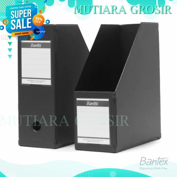 Jual BOX FILE BANTEX BLACK JUMBO 10 CM !! | Shopee Indonesia