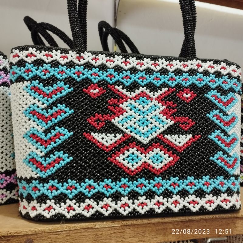 Jual Tas Manik Kalimantan handbag besar - tas tenteng etnik dayak ...