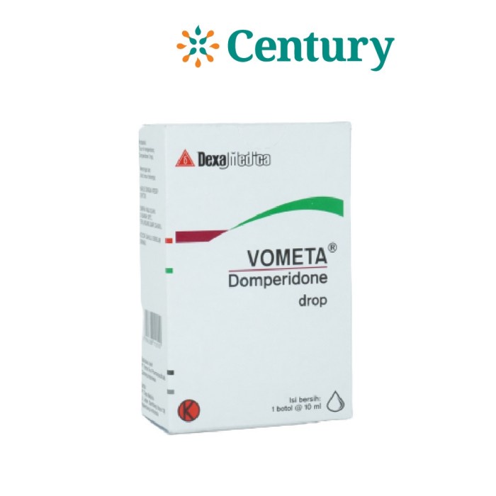 Jual VOMETA 5MG DROPS 10 ML/DOMPERIDON/OBAT MUAL DAN MUNTAH | Shopee ...