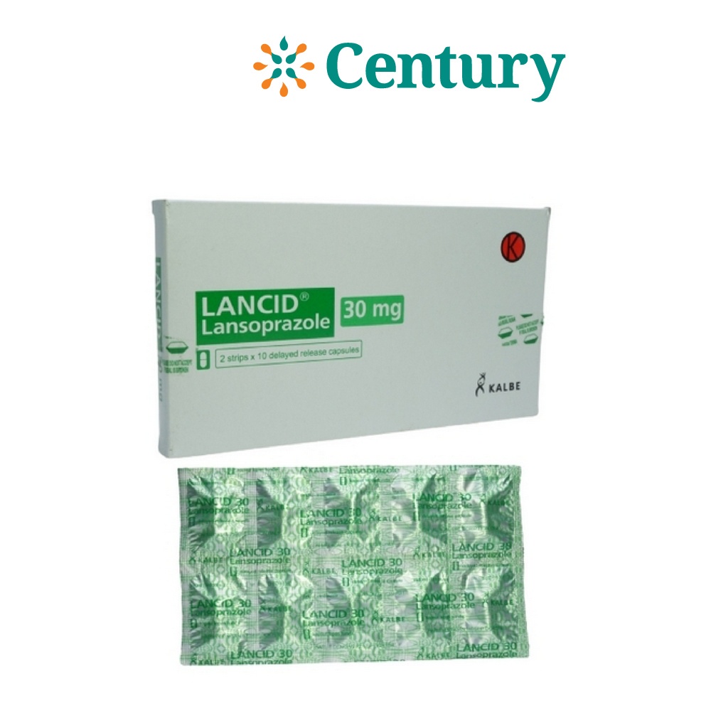 Jual LANCID 30 MG 1 STRIP ISI 10 KAPSUL / LANZOPRASOLE / SAKIT MAAG ...