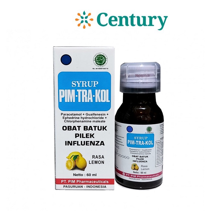 Jual PIMTRAKOL 125 MG/5ML SYRUP 60ML / OBAT PILEK ANAK | Shopee Indonesia
