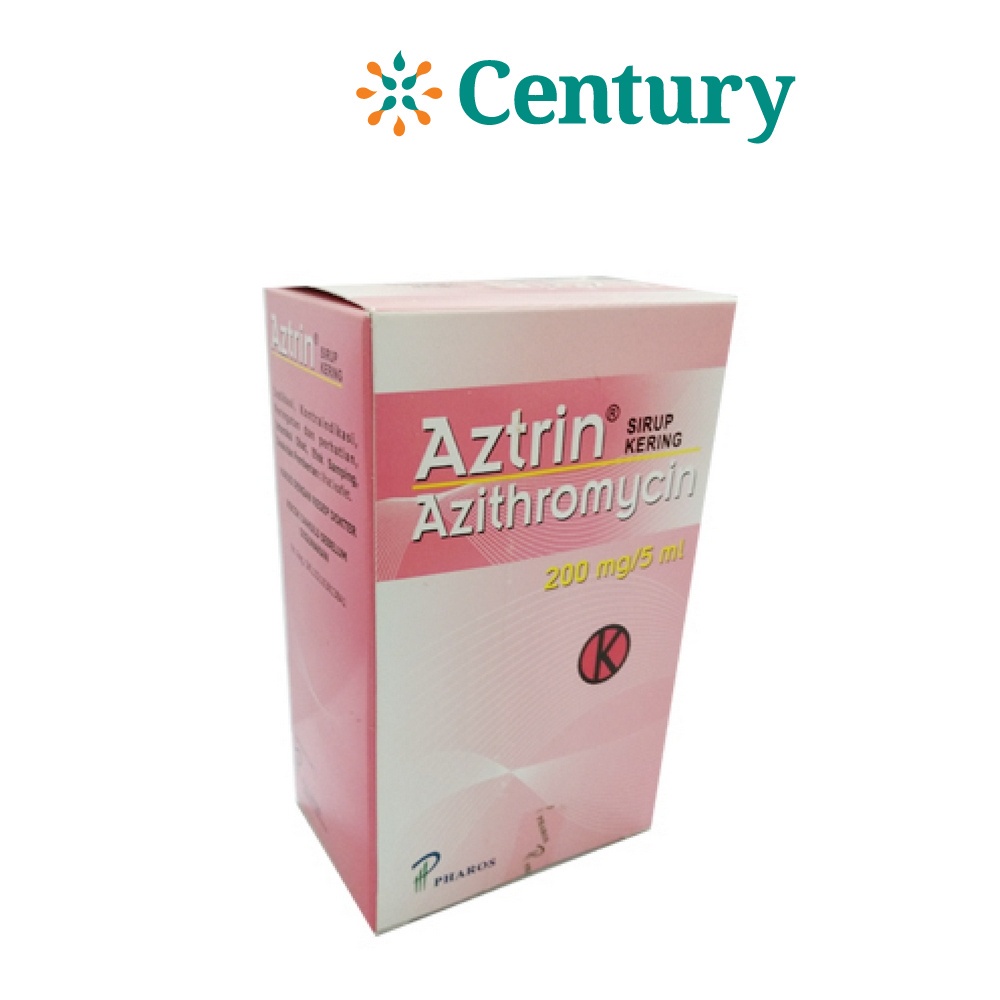Jual AZTRIN 200MG/5ML DRY SUSPENSI 15ML / AZITHROMYCIN / ANTIBIOTIK ...
