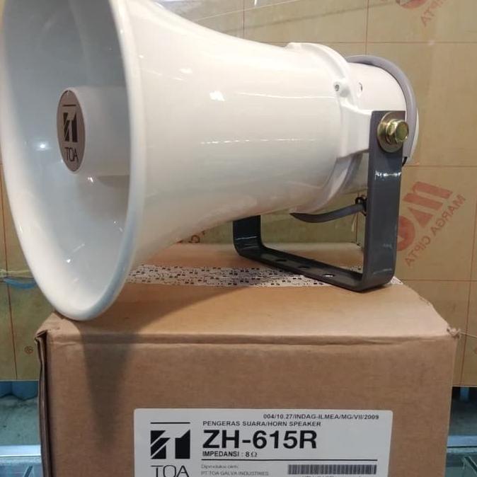 Jual TOA SPEAKER MASJID ZH-615R ORIGINAL TOA CORONG BULAT 15 WATT ...