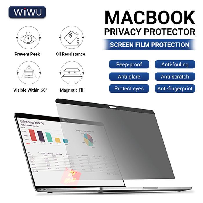 Jual Wiwu Macbook Mac Book Screen Protector Privacy Anti Gores Spy ...