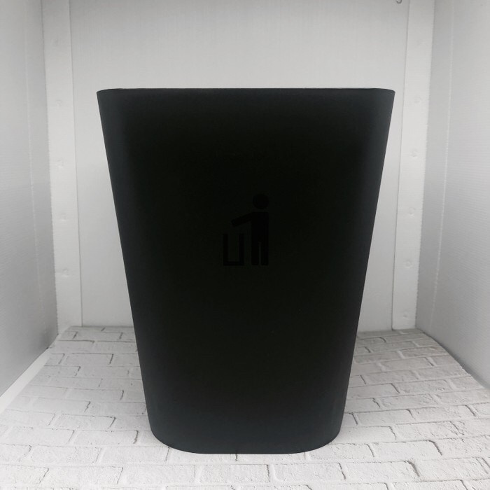 Jual Tong sampah kotak plastik tebal tempat mirip ace hitam putih ...