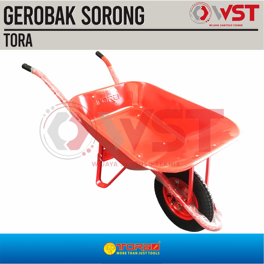 Jual Tora Gerobak Sorong 10kg / Gerobak Pasir Merah / Grobak Dorong ...