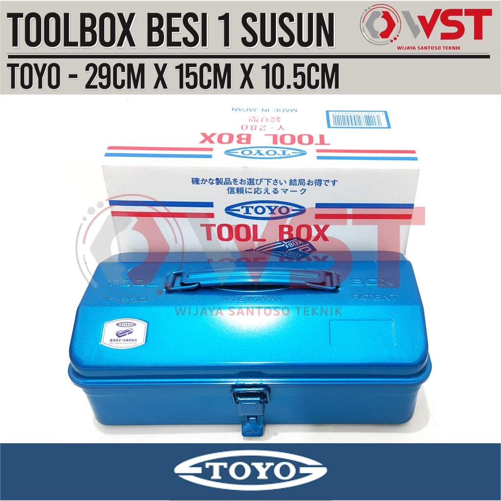 Jual Toyo Y-280 Toolbox Besi Made in Japan / Tool Box Besi TOYO Y280 Jepang | Shopee Indonesia