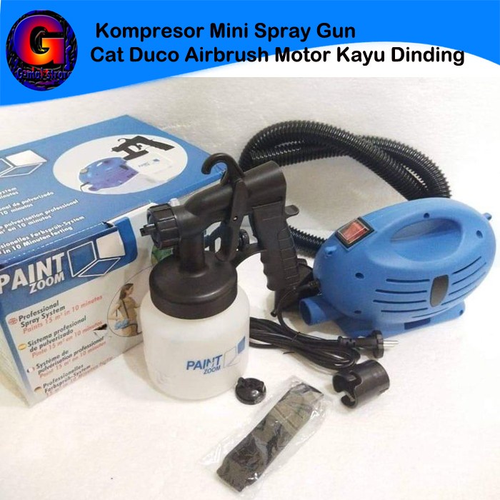 Jual Mesin Spray Gun cat Duco mini kompresor Airbrush Motor Kayu ...