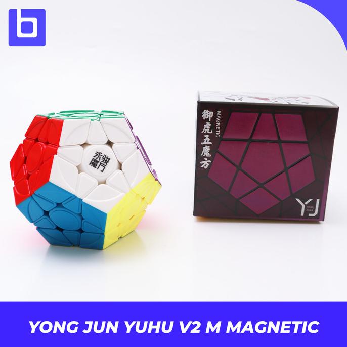 Jual Rubik Megaminx Yong Jun YJ Yuhu V2 M Megaminx Magnetic Stickerless ...