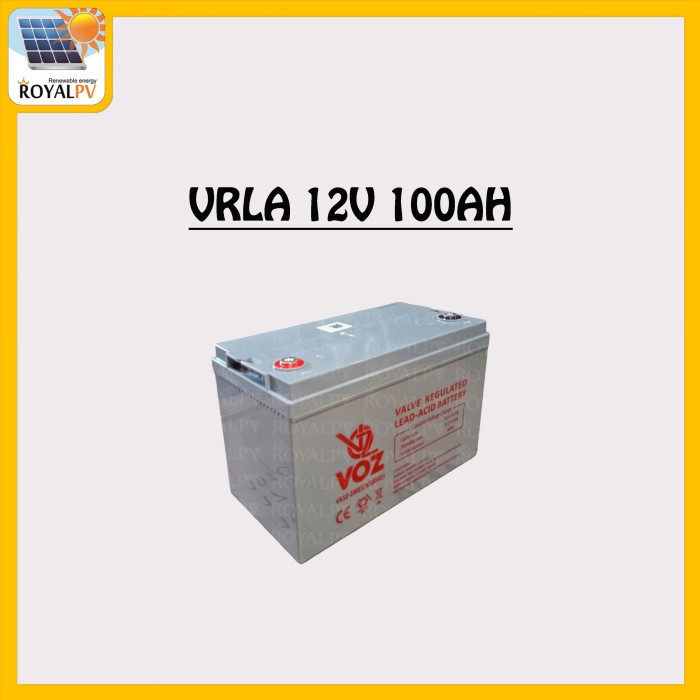 Jual Baterai vrla 100ah 12v, aki vrla 100ah 12v | Shopee Indonesia