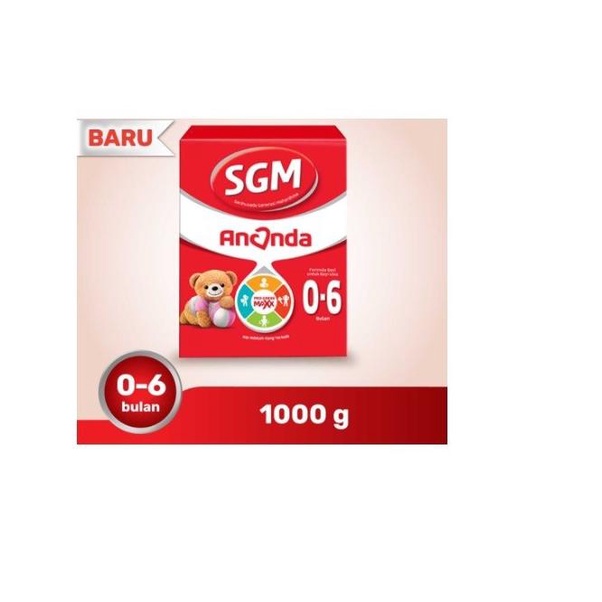 Jual Sgm Ananda Susu Formula Bayi 0-6 Bulan 1 Kg | Shopee Indonesia
