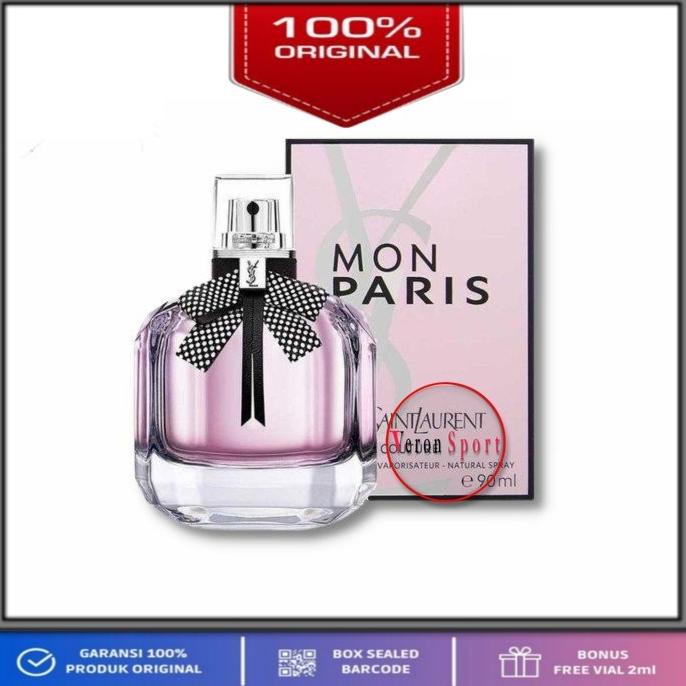 Jual Ysl Mon Paris Intensement Edp 90Ml Original Barcode Full Set ...