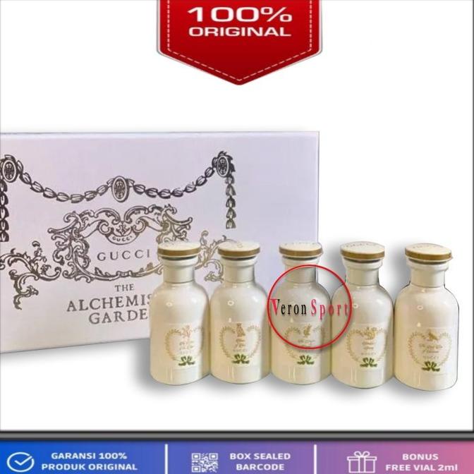 Jual Gucci Alchemist Garden Gift Set 5X10Ml Original Full Box | Shopee ...
