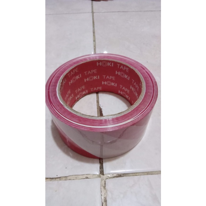 Jual lakban merah putih 2" 48mm x 90y | Shopee Indonesia