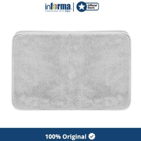 Jual Informa - Informa 40x60 Cm Set 2 Pcs Larry Keset Kamar Mandi - Abu ...