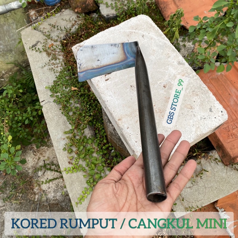 Jual CANGKUL KORED RUMPUT FULL GAGANG BESI - CANGKUL MINI TANAMAN ...