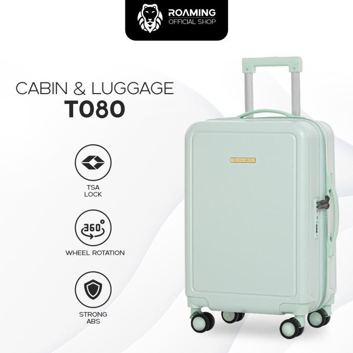 Jual 20-28 inch Koper ABS Koper Bagasi Koper Cabin Suitcase Luggage T080 | Shopee Indonesia