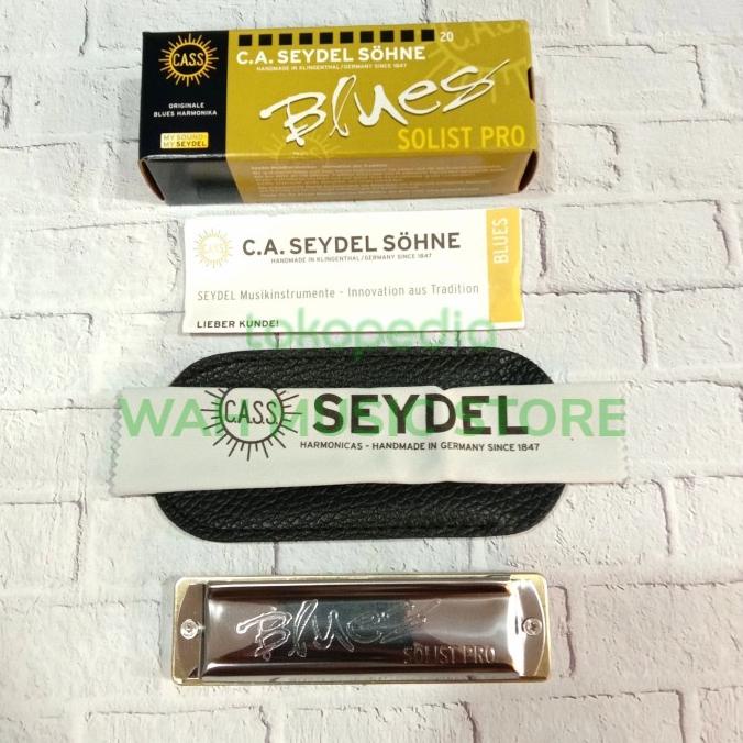 Jual Harmonika, Harmonica Seydel Tradisional Diatonic Solist Pro 11301 ...