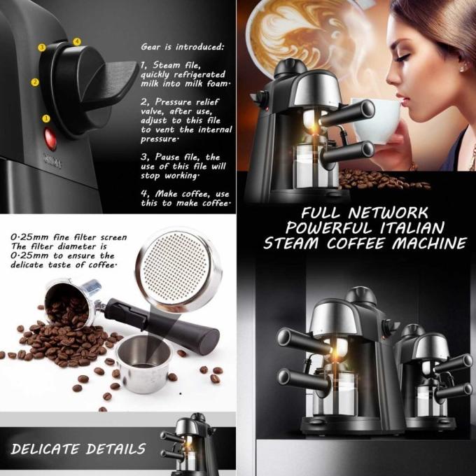 Jual Mesin Kopi Espresso Cappucino Coffee Machine Dan Steam Wand 15Bar ...