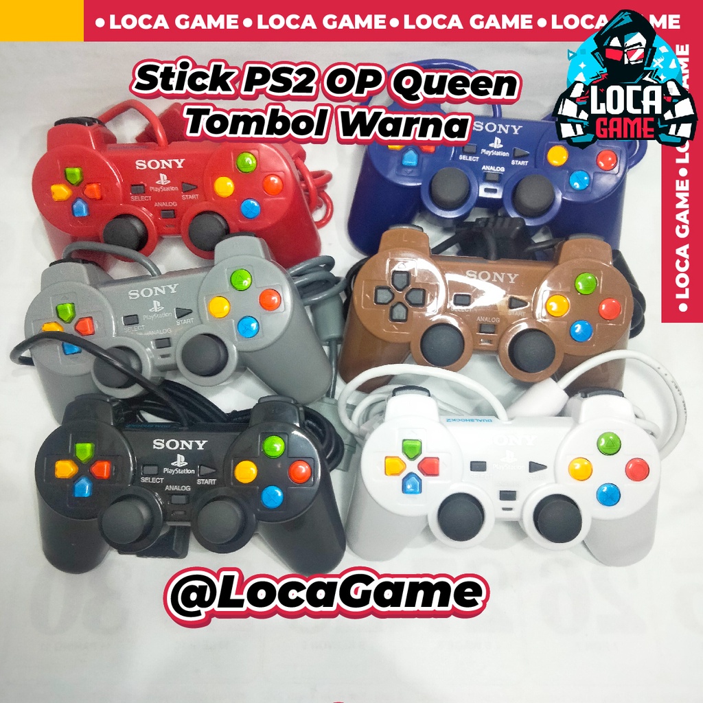 Jual Stik stick Playstation PS2 OP tombol XBOX queen Kabel serat ...