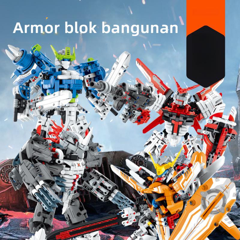 Jual Mainan Rakitan Anak-anak Robot Blok Bangunan Lego Kompatibel ...