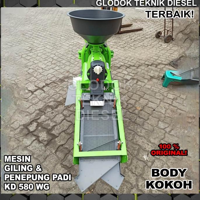 Jual MESIN GILING PADI DAN PENEPUNG KD 580 WG MAHKOTA TERBAIK | Shopee Indonesia