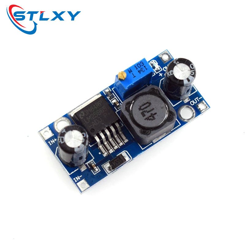 Jual &LM2596 LM2596S ADJ Power supply module DC-DC Step-down module 5V/12V/24V adjustable ...