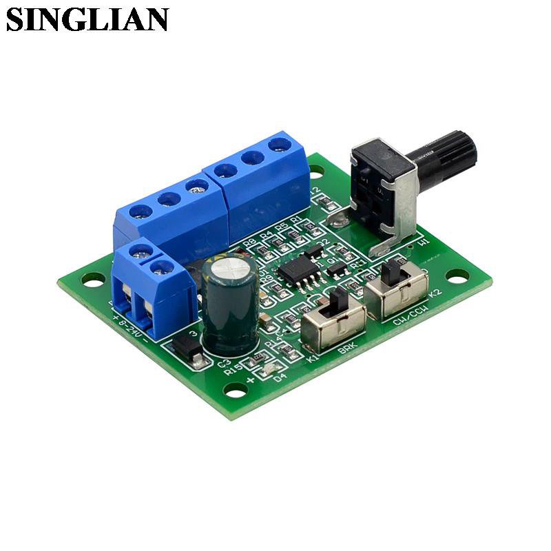 Jual &PWM Speed Controller Brushless DC Motor Driver Board Regulator ...
