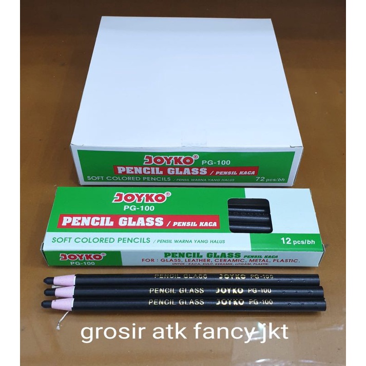 Jual Pg 100 Pencil Glass Pensil Kaca Joyko Pg 100 Dermatograph