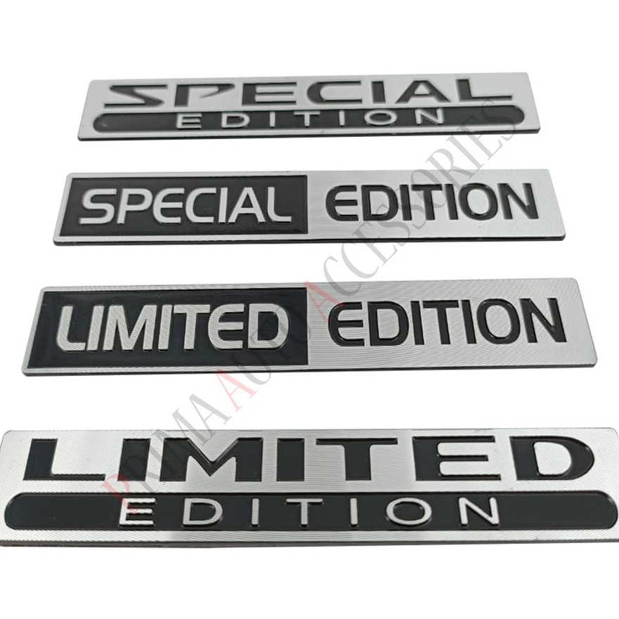 Jual BestSeller Sticker Emblem Limited Edition / Special Edition Car ...