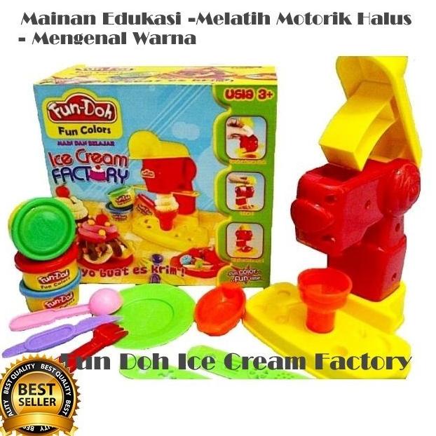 Jual MAINAN FUNDOH ICE CREAM FACTORY MAINAN PLAYDOH ANAK ANAK BELAJAR ...