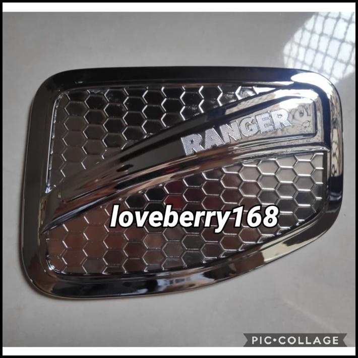 Jual TERMURAH TANK COVER VARIASI TUTUP BENSIN WARNA CHROME UNTUK FORD ...