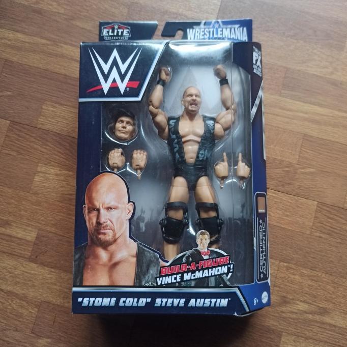 Jual WWE MATTEL ELITE WRESTLEMANIA STONE COLD STEVE AUSTIN ACTION ...