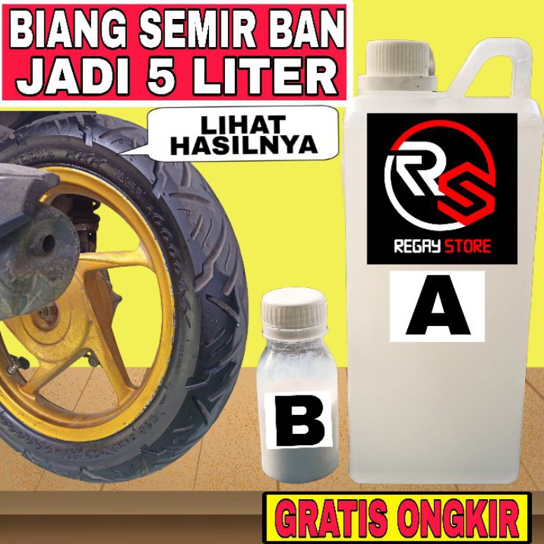 Jual TREN TERBARU semir ban 5 liter / Biang semir ban 5 liter / DIY ...