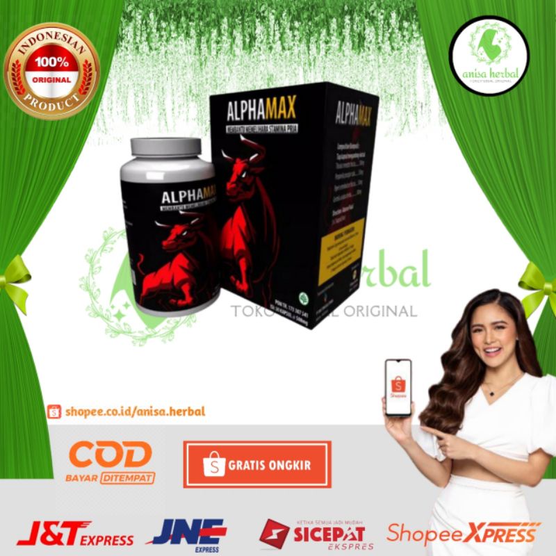 Jual OBAT ALPHAMAX KAPSUL - ALPHA MAX OBAT HERBAL PENAMBAH STAMINA ...