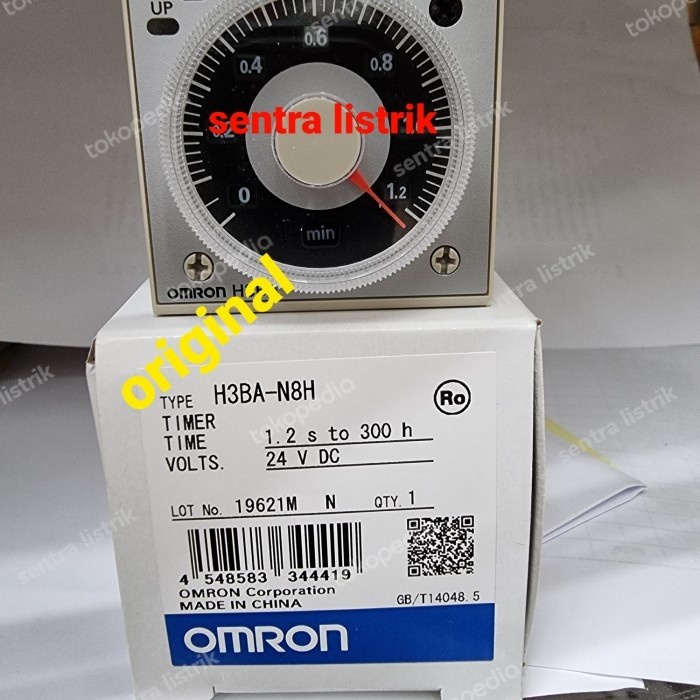 Jual TIMER OMRON H3BA-N8H 24VDC ORIGINAL | Shopee Indonesia