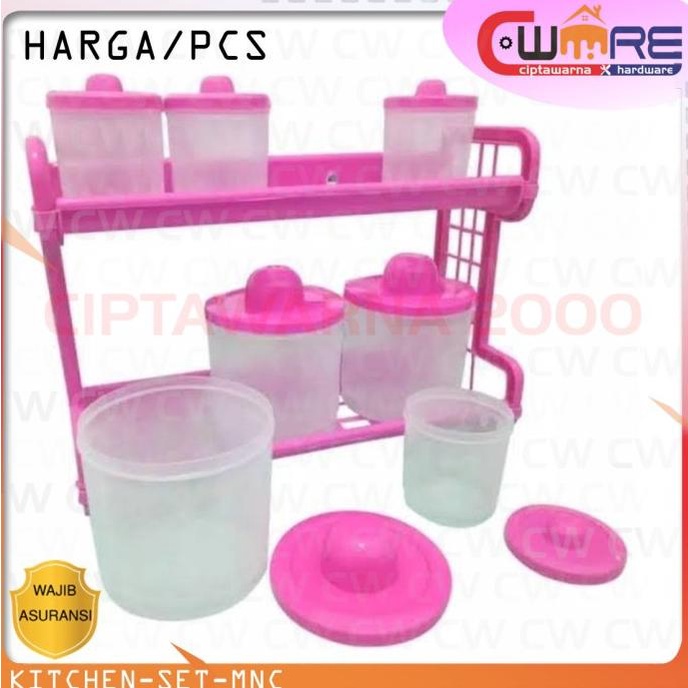 Jual Produk Terbaik] Tempat Bumbu Tempat Garam Dan Merica Kitchen Set ...