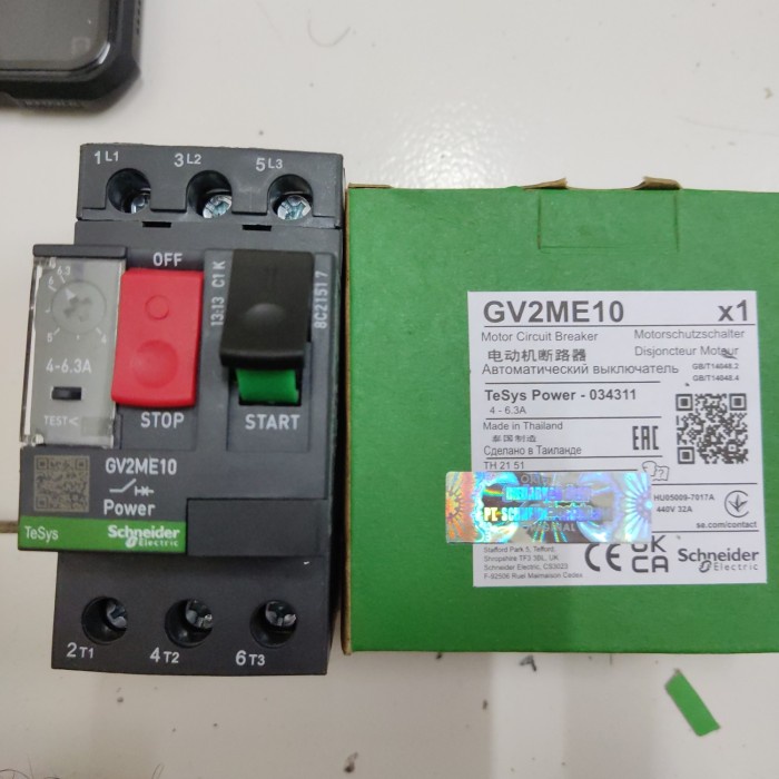 Jual Terlaris Motor Breaker Schneider Gv2Me10 | Shopee Indonesia