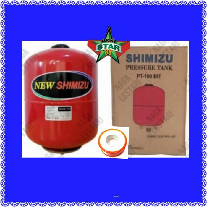 Jual TABUNG 19 LITER TANGKI PRESSURE TANK POMPA AIR SHIMIZU 19L PT 190 BIT | Shopee Indonesia