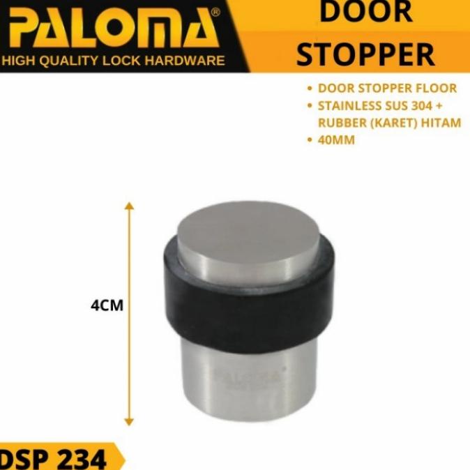 Jual PALOMA DOOR STOP STOPER LANTAI DSP 234 PENAHAN PINTU FLOOR SUS 304 ...