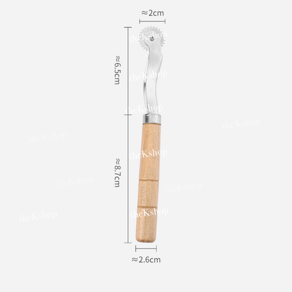 Jual I9P RADER KAYU / ALAT PENANDA BAHAN KAIN JAHIT TRACING WHEEL JWD ...