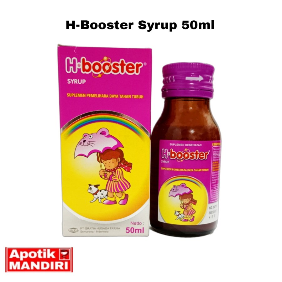 Jual H-BOOSTER SYRUP 50 ML | Shopee Indonesia