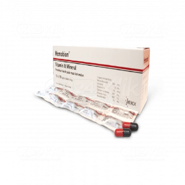 Jual Hemobion Kapsul (per Strip) | Shopee Indonesia