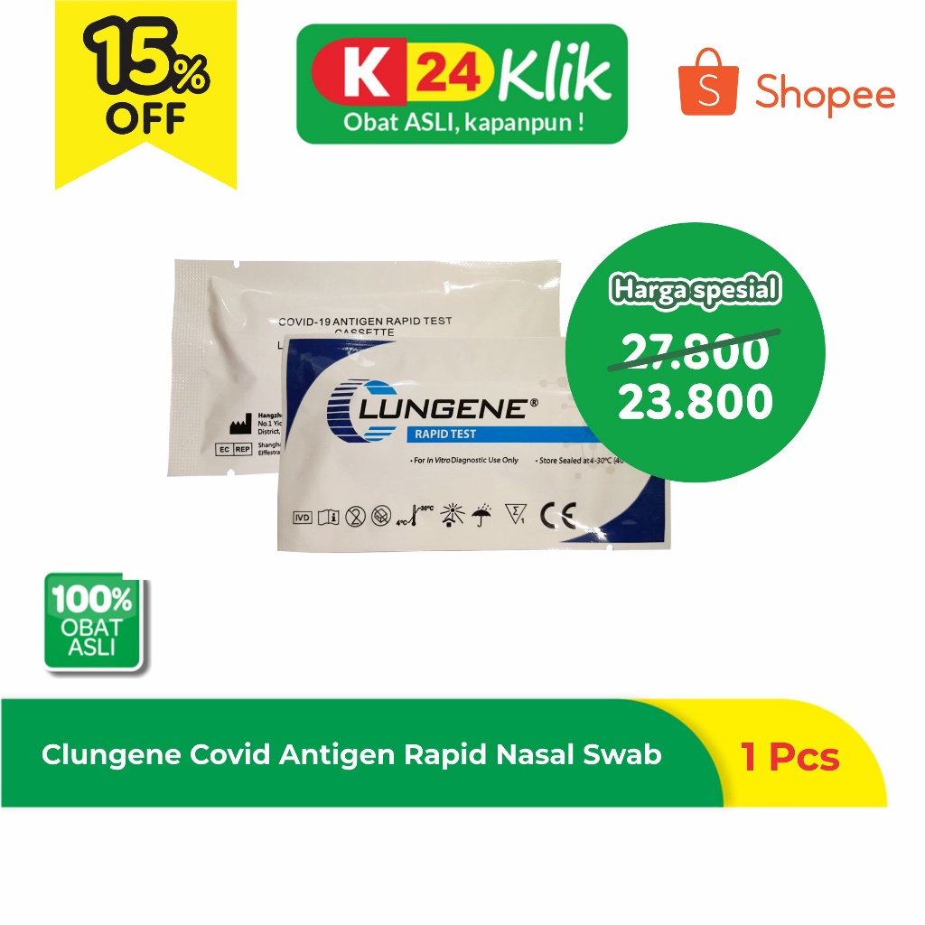 Jual Clungene Rapid Test (per Pcs) | Shopee Indonesia